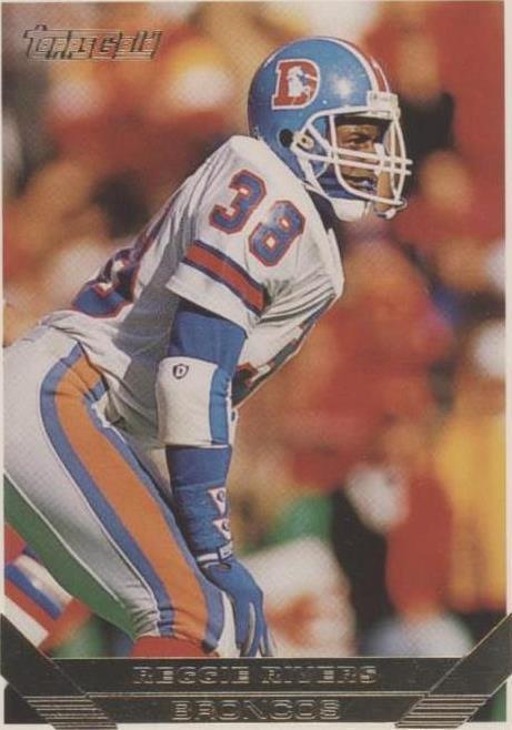 1993 Topps - Reggie Rivers #491 Gold (RC) for sale online | eBay