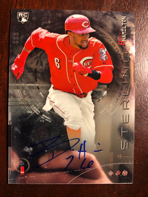 2014 Bowman Sterling Rookie Billy Hamilton Autograph Auto Reds | eBay