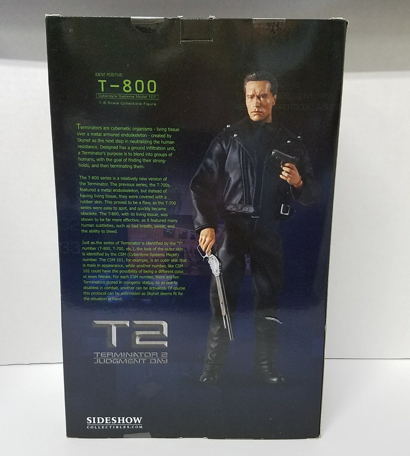 Terminator 2 T-800 Cyberdyne System Model 101 12" Collectible Figure ...