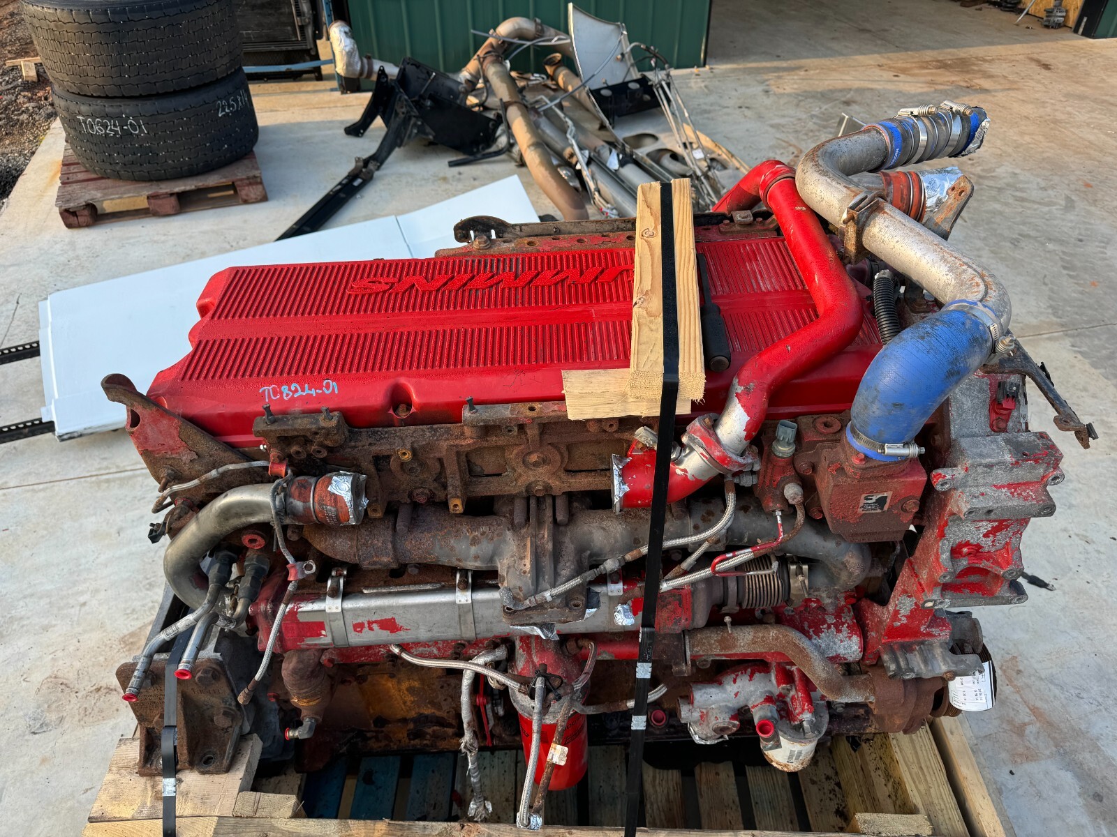 2012 KENWORTH T800 CUMMINS ISX X15 14.9L 425HP ENGINE MOTOR ...