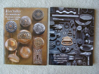 Set of Two 2006-2007 LEE VALLEY & VERITAS Hardware Catalogs | eBay