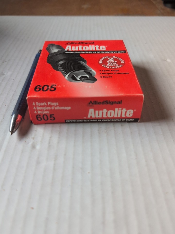 Autolite MPN 605 Copper Core 4 Qty Spark Plugs NGK3 | eBay