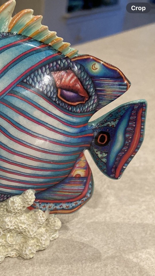 Nora Butler SHELL FISH Figurine 4.25” Tall Westland Giftware #21411 ...