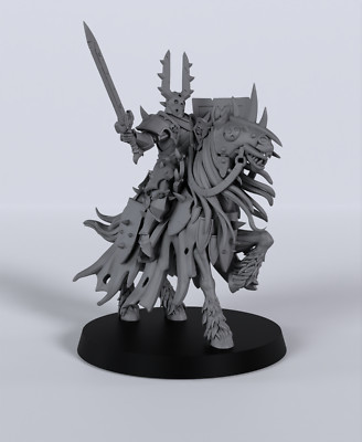 Mor-Zhal Death Knight Rider Titan Forge Miniature Dungeons and Dragons ...