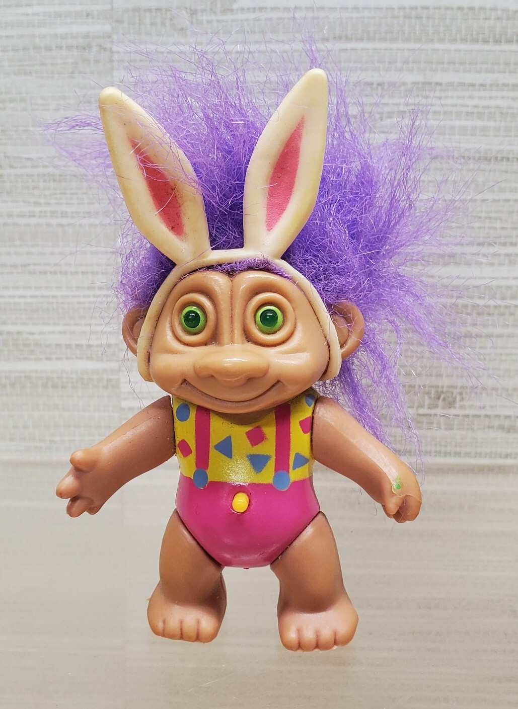 Troll W/ Light Up Eyes Loose 3.5" Action Figure Soma 1992 Rabbit Ears ...