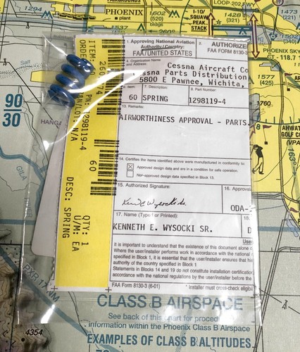 1298119-4 Spring Compression Cessna New in Packaging with 8130 | eBay