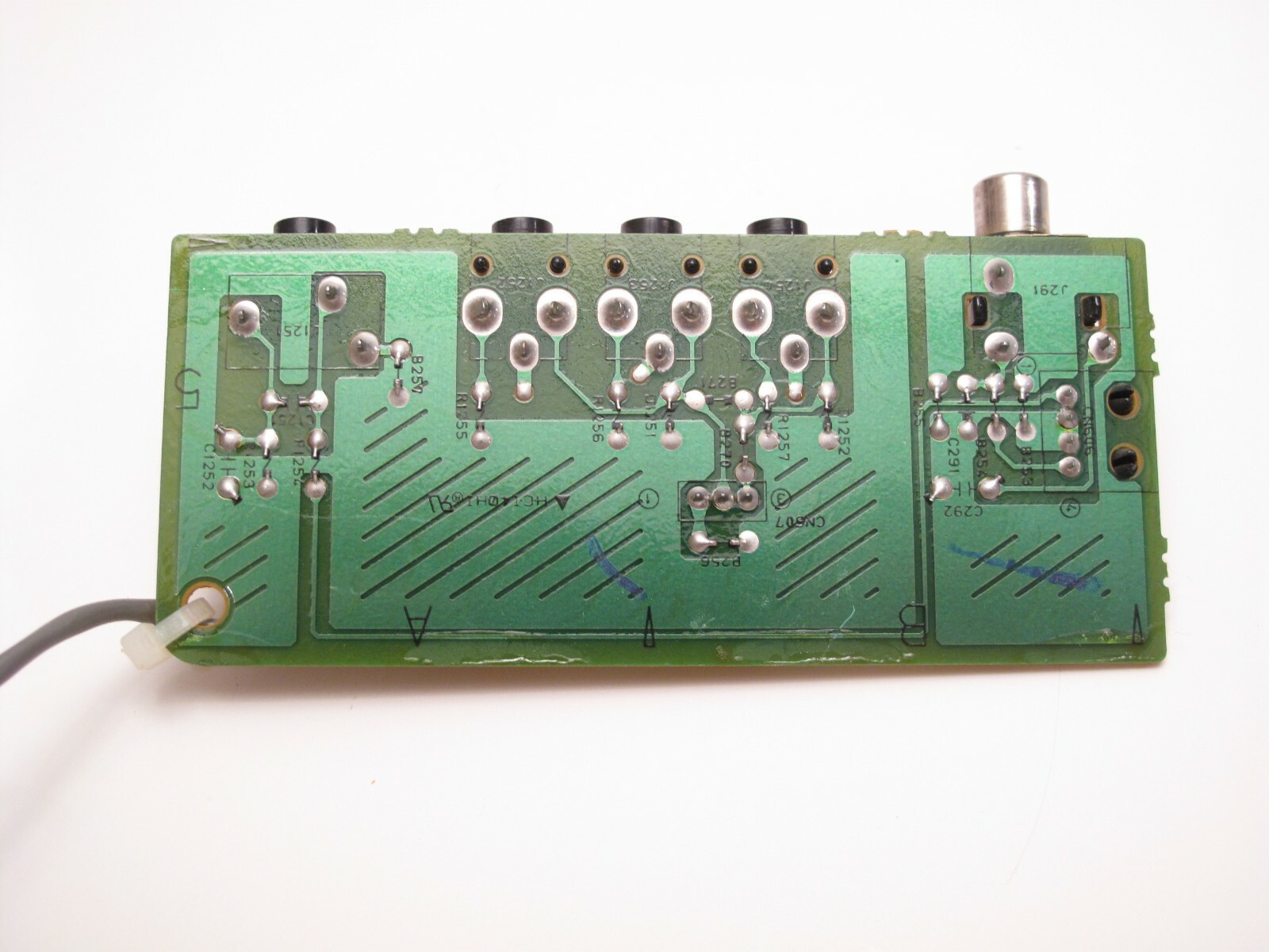 JVC RX-6000V RECEIVER PARTS - compu link subwoofer jacks board LVA10096 ...