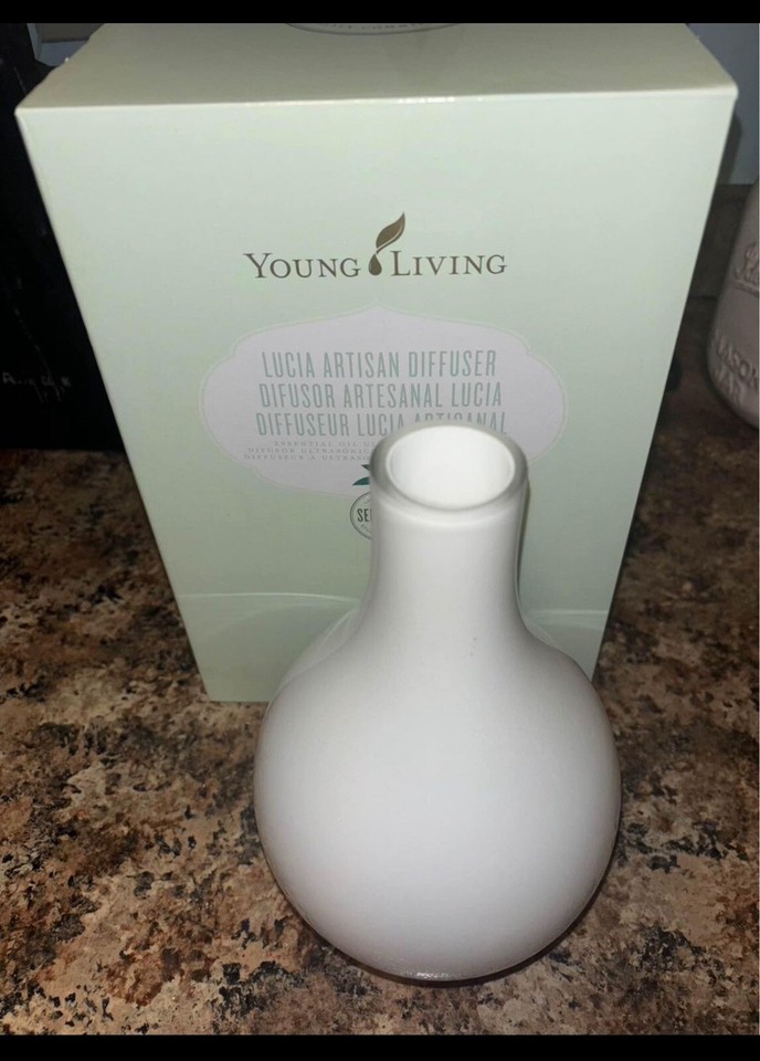 Young Living Essential Oil Ultrasonic Lucia Artisan Diffuser ...