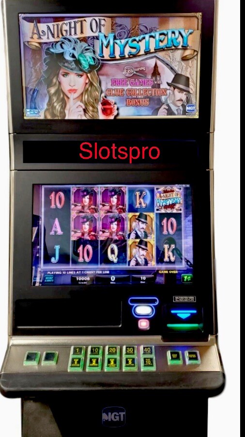 IGT AVP G20 G23 SOFTWARE PKG A NIGHT OF MYSTERY Slot Machine Software ...