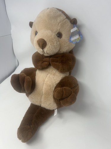 Justin Otter 18” Otter Plush Toy Factory Stuffed Animal New With Tags ...