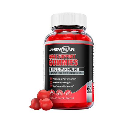 Phenoman Male Gummies - Phenoman Male Enhancement Support (60 Gummies ...
