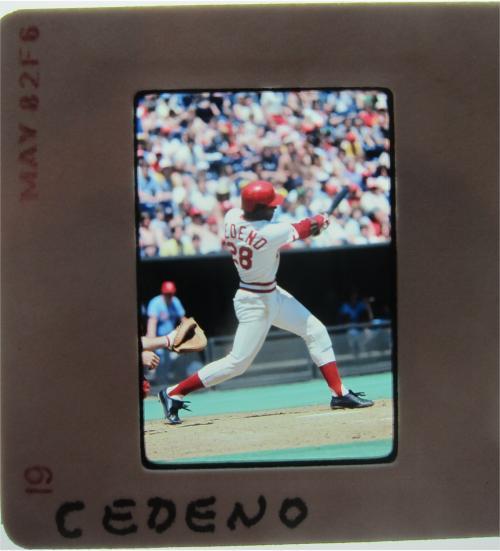 CESAR CEDENO CINCINNATI REDS ST LOUIS CARDINALS DODGERS ASTRO ORIGINAL ...