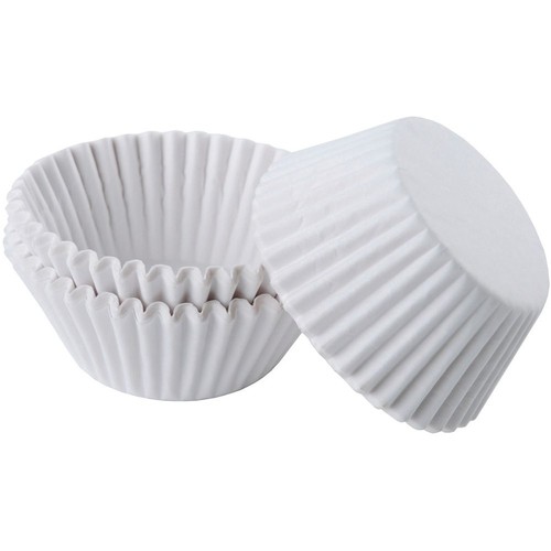 White Paper Baking Cups 1000ct 3 Sizes Fluted Liners Cupcakes Muffins ...