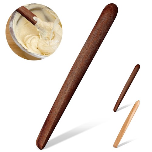 11 Inch Wooden Sourdough Bread Mixing Stir Stick Spurtle Wooden ...