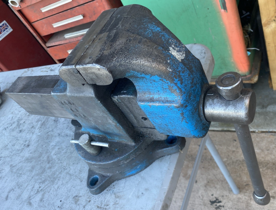 Antique Morgan Milwaukee 5” Bench Vise Model 50 | eBay