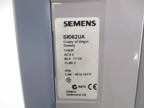 SIEMENS SKD62UA 24VAC NSMP | eBay