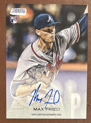 2018 Topps Stadium Club - Autographs Max Fried #SCA-MFR (AU, RC) | eBay