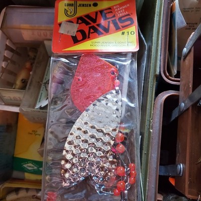 Vtg Luhr Jensen Fishing Lure Lake Trolling Rig Dave Davis #10 New Nice ...