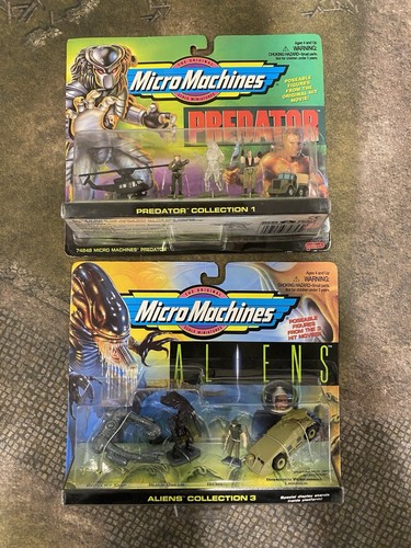 2x Micro Machines Aliens Predator Collection 1 3 Galoob Vintage 1996 | eBay