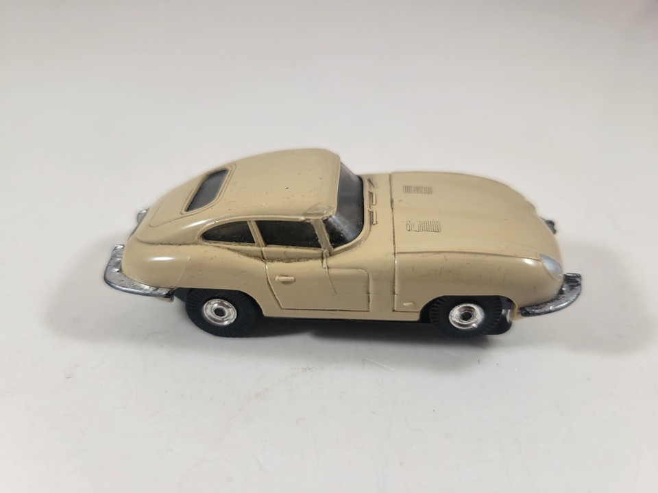 Vintage Aurora TJet Slot Car #1358 Jaguar XKE In Tan NICE | eBay