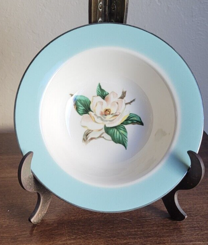 VTG Homer Laughlin Lifetime China Turquoise Sauce Fruit Dessert Candy ...