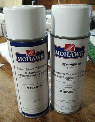 Mohawk Lacquer and Retarder for Antique Radios and other wood ...
