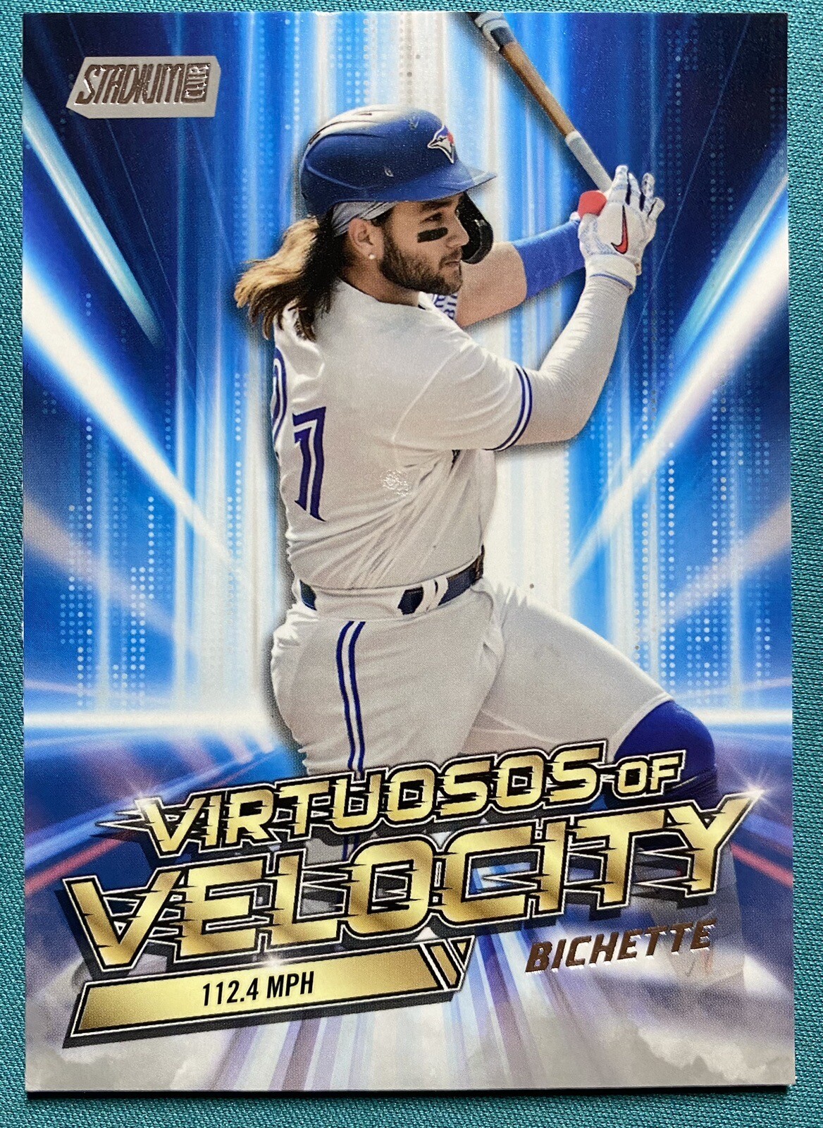 2023 Topps Stadium Club Virtuosos Of Velocity #VV-19 BO BICHETTE BLUE ...