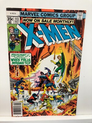 X-Men #113 NEAR MINT- Sept. 1978 Byrne, Austin cover & art. Claremont ...