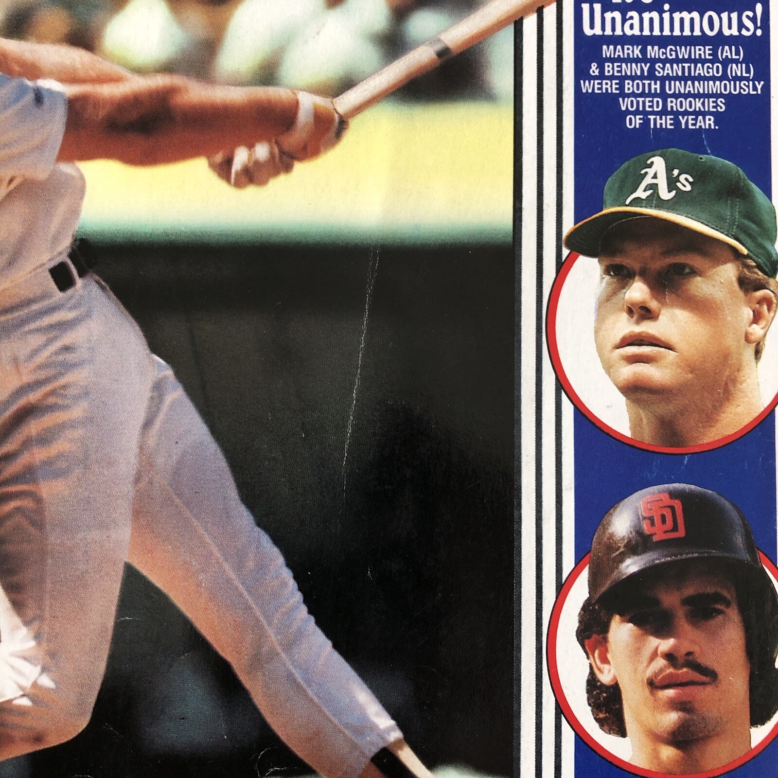 Topps Baseball Sticker Yearbook 1988 Edition Some Stickers McGwire ...