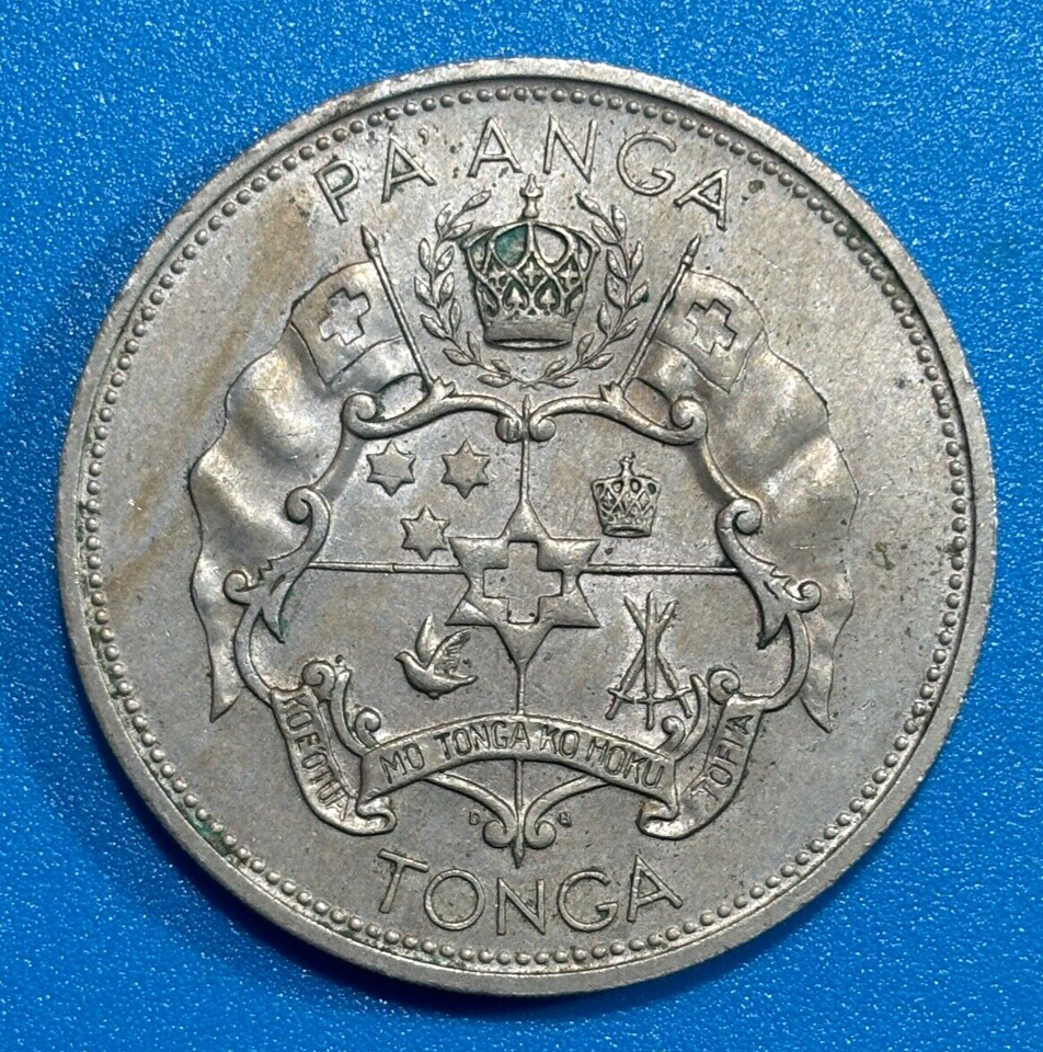 1967 Tonga 1 Pa'anga - Salote Tupou III Coin | eBay