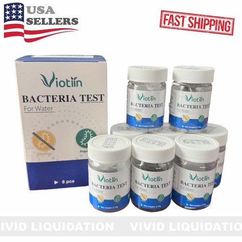 8 Pack E Coli & Coliform Bacteria Water Test Kit EPA Approved Best ...