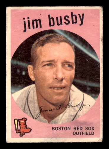 1959 Topps Baseball #185 Jim Busby PR *e3 | eBay