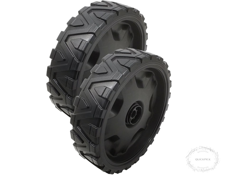 (2) 8" Lawn Mower Wheel for Brute, Craftsman, Yard Machine Snapper MTD ...