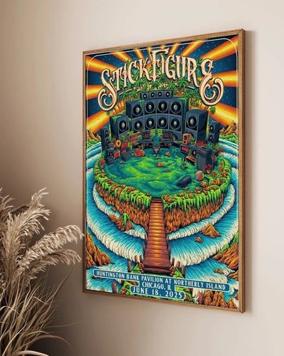 Stick Figure In Chicago IL On Jun 18 2025 Poster | eBay
