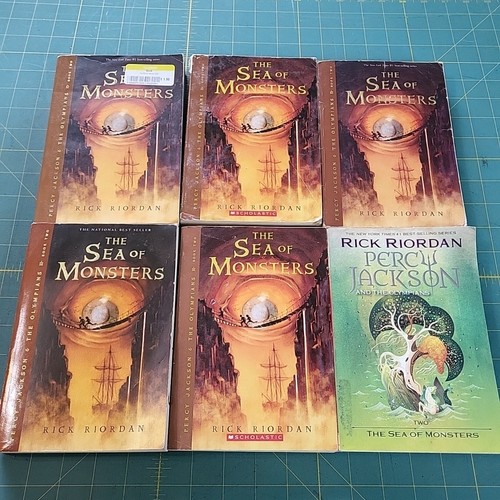 Percy Jackson -The Sea Of Monsters Rick Riordan Teacher Classroom Book ...