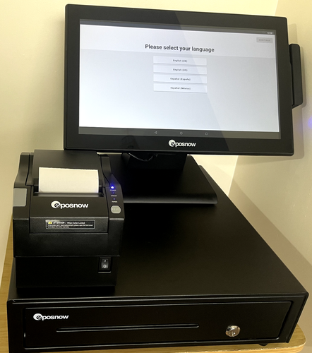 EPOS Now PRO-C15w(a) 15.6" POS Terminal Receipt Printer POS80GXa Cash ...