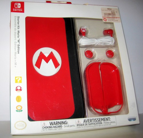 Nintendo Switch PDP Mario M Edition Starter Kit | eBay