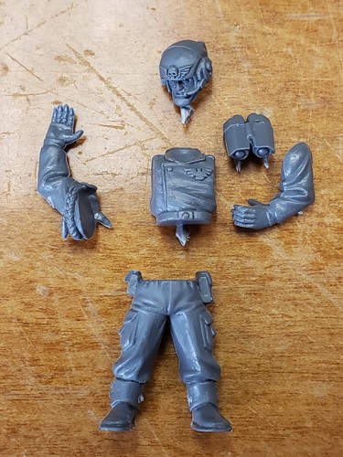 Warhammer 40k Astra Militarum Bits Tank Accessories Sprue Standing ...