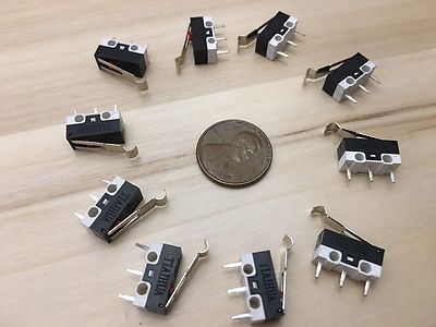 10 Pieces _-_ Limit Switch Lever 3d Printer mk8 mk10 MK7 n/c n/o arm ac ...