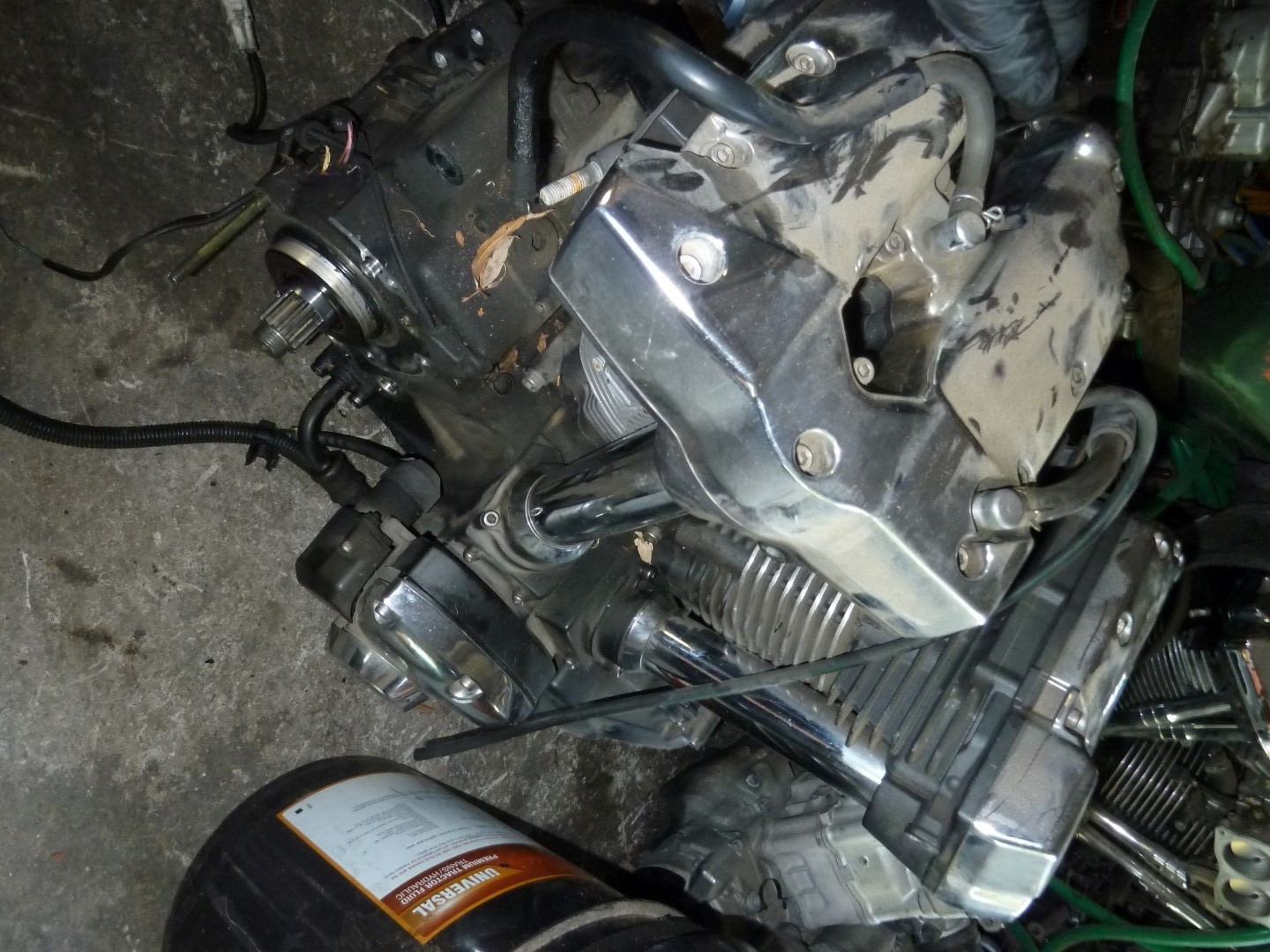 2004-2007 Yamaha XV1700 Road Star Engine Motor 28k #A16 | OE