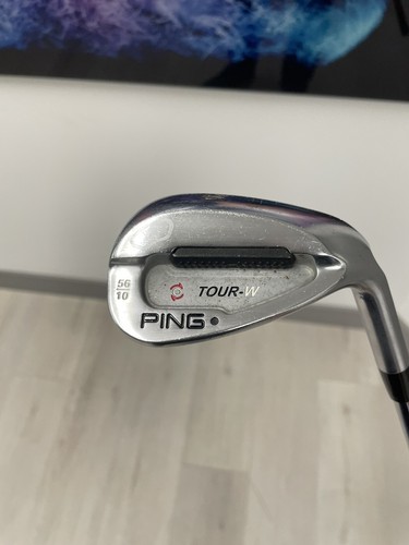 Ping Tour-W Wedge 56 Deg 56.10 Black Dot AWT Steel Stiff Flex RH | eBay