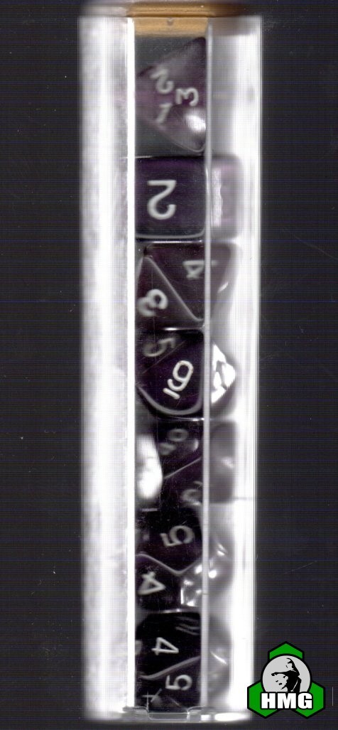 Purple/white Translucent RPG Set | eBay