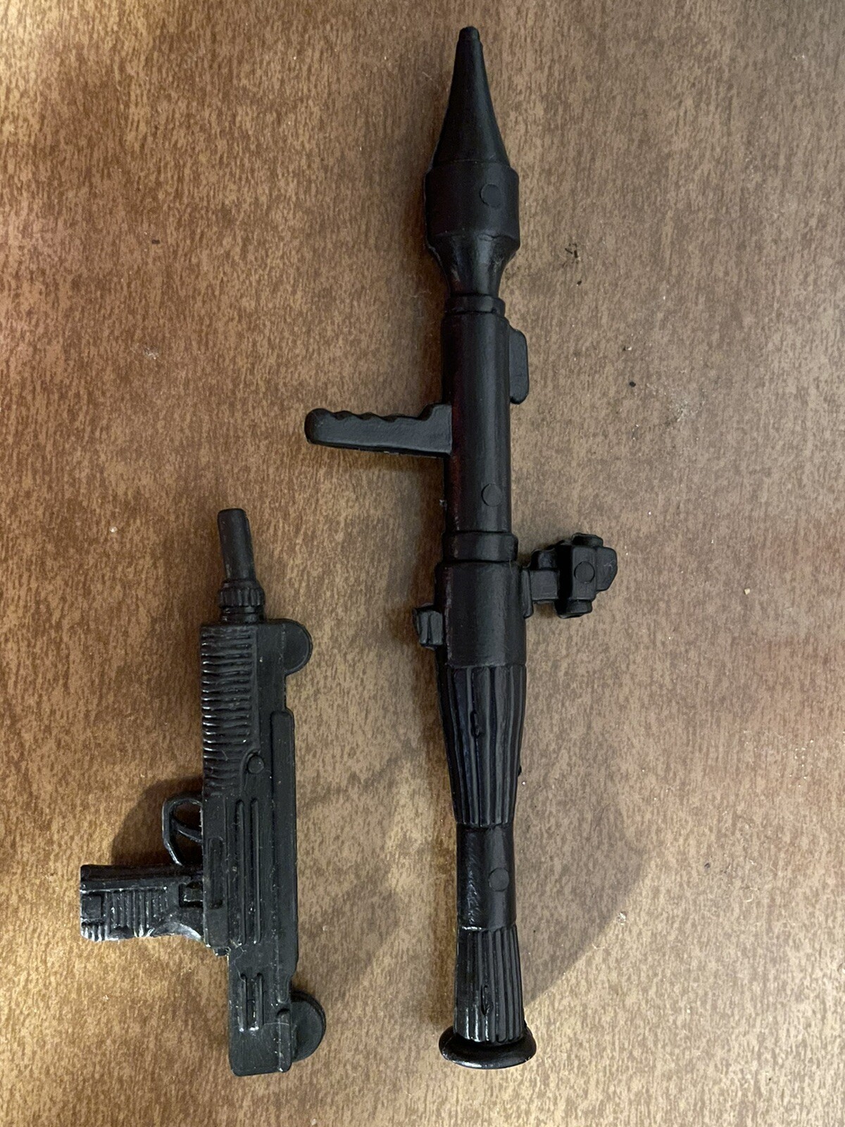 Vintage Bootleg Rambo Action Figures Knockoff & Rocket Launcher ~ Uzi ...