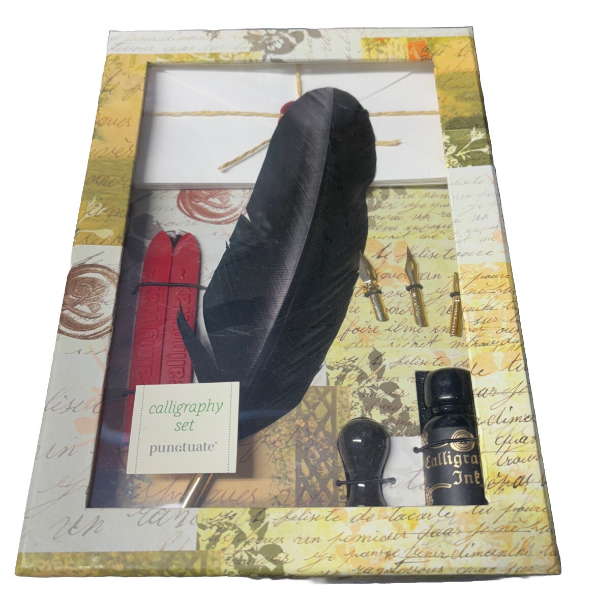 NEW~BARNES & NOBLE CALLIGRAPHY SET PUNCTUATE LOVE LETTERS KIT, Great ...