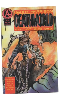 DEATHWORLD #3 1991 ADVENTURE COMICS VG/Fine to Fine " SB | eBay