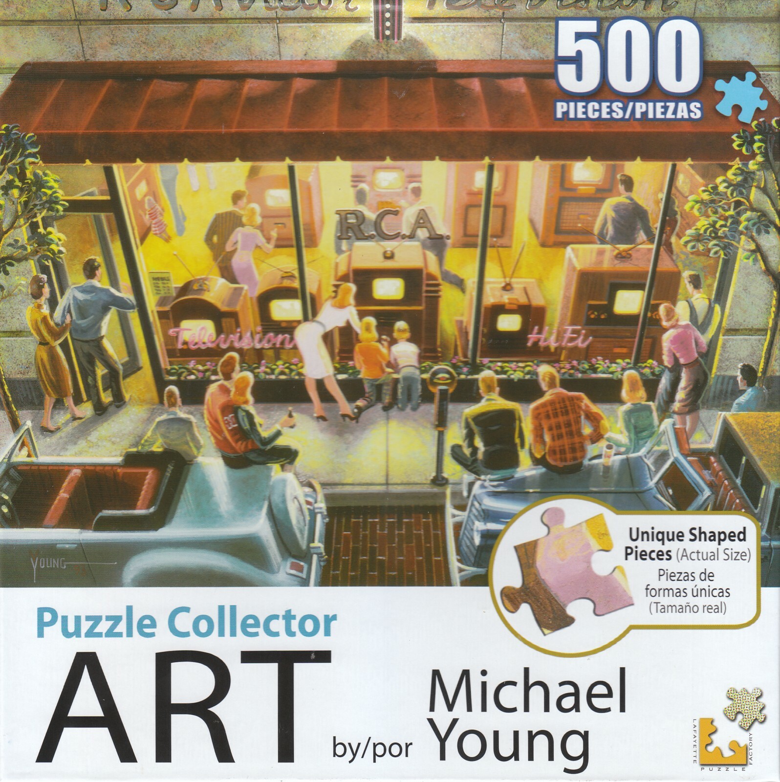 Puzzle Collector Art 500 Piece Puzzle - Public Television - Michael ...