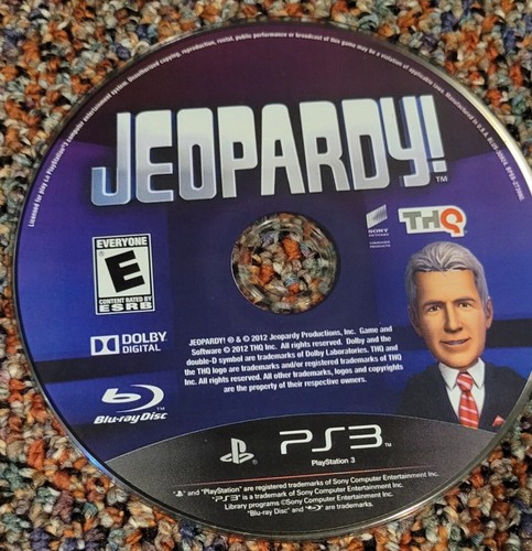 Jeopardy (Sony PlayStation 3, 2012) Disc Only 854436004879 | eBay