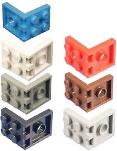 LEGO 3956 Bracket 2 x 2 - 2 x 2 with 2 Holes Choose Model | eBay