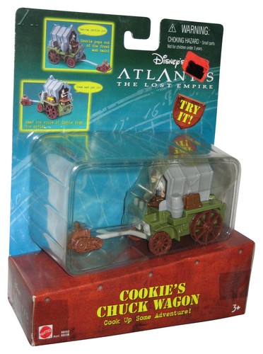 Disney Atlantis The Lost Empire (2000) Mattel Cookie's Chuck Wagon Toy ...