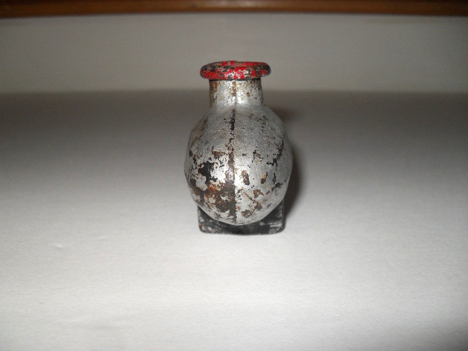 1930's Antique Cast Iron Zeppelin Dirigible Firecracker Cannon Novelty ...